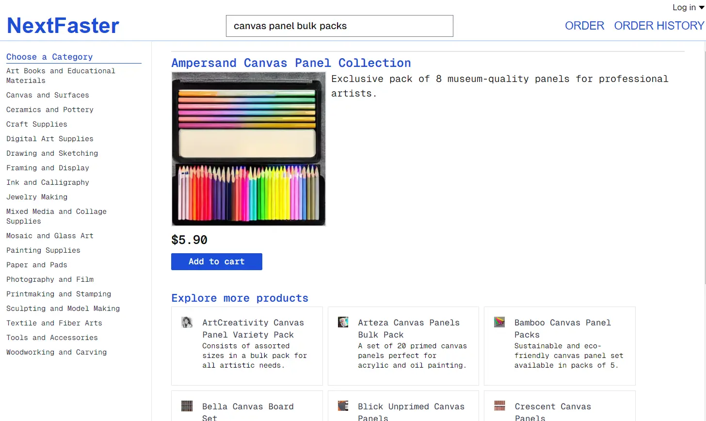 Build A Fast Online Store With NextFaster Next.js Template
