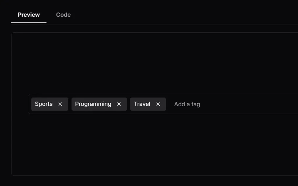 Feature-rich Tag Input Component for shadcn/ui - Emblor