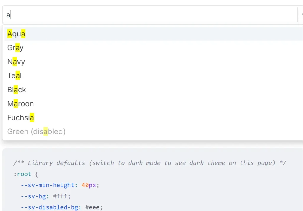 Flexible Autocomplete & Custom Select Component for Svelte - Svelecte Flexible Autocomplete & Custom Select Component for Svelte - Svelecte