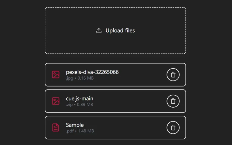 Modern Drag-and-Drop File Uploader with shadcn/ui Modern Drag-and-Drop File Uploader with shadcn/ui