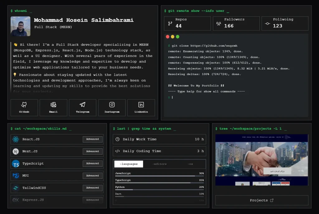 Customizable & SEO-friendly Portfolio Template for Next.js