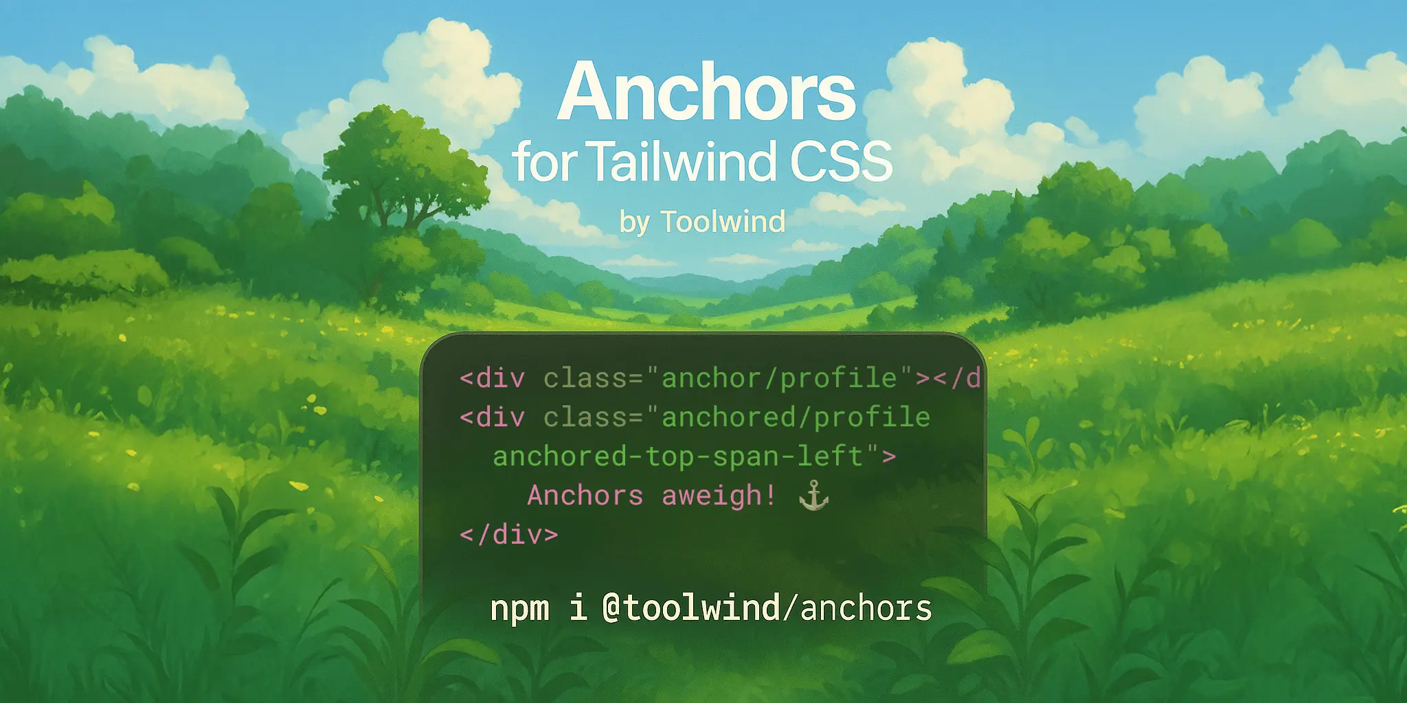 Native CSS Anchor Positioning Plugin for Tailwind CSS
