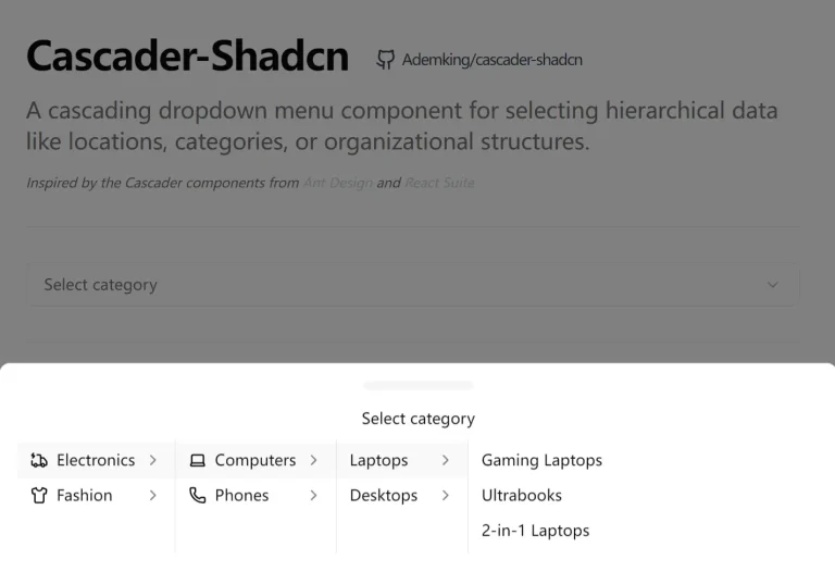 Cascading Dropdown - NextGen JavaScript